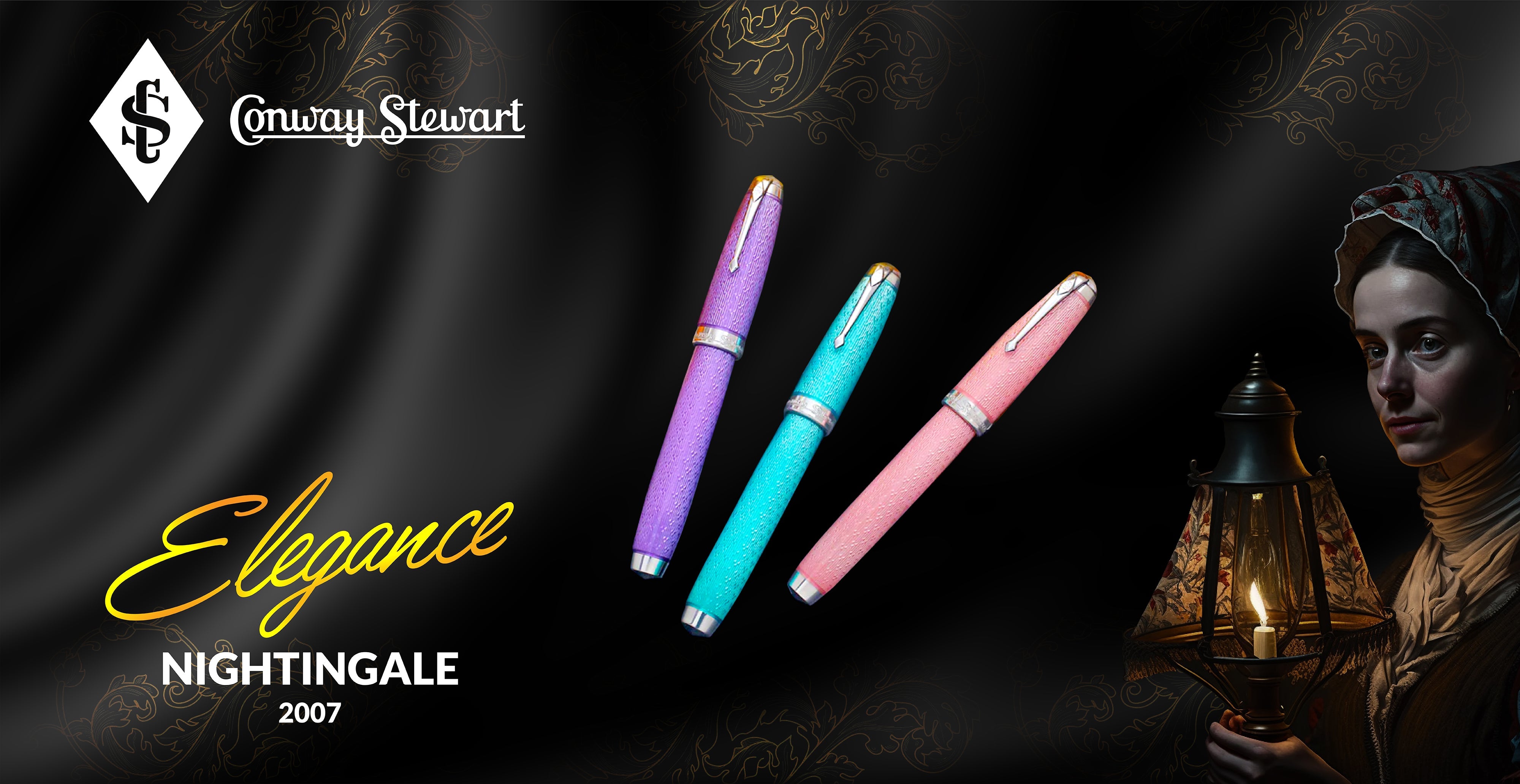 "Elegance Nightingale: A Tribute to Florence Nightingale by Conway Stewart (2007)" | Conway Stewart