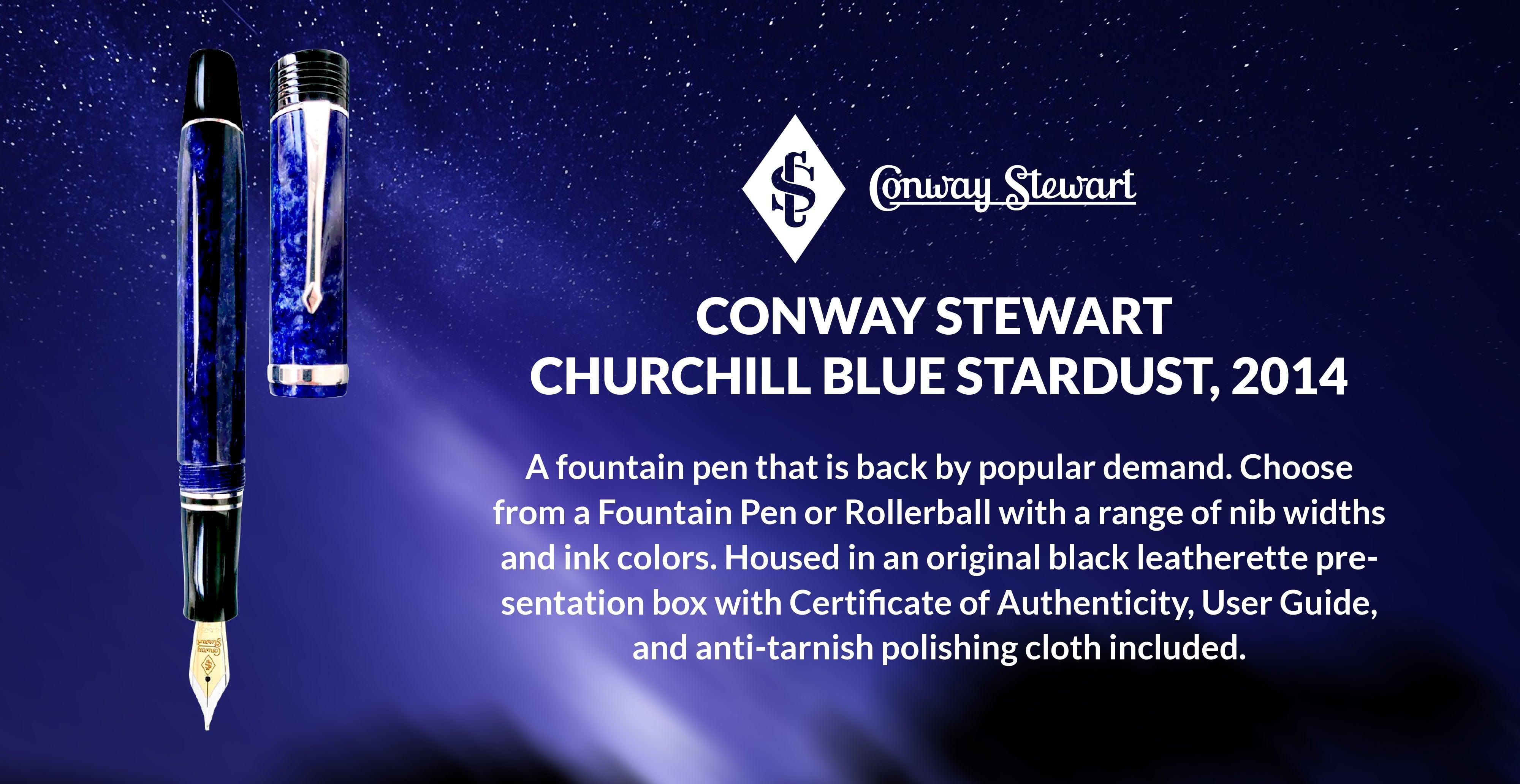 Conway Stewart Wellington Nebula Limited Edition Fountain Pen