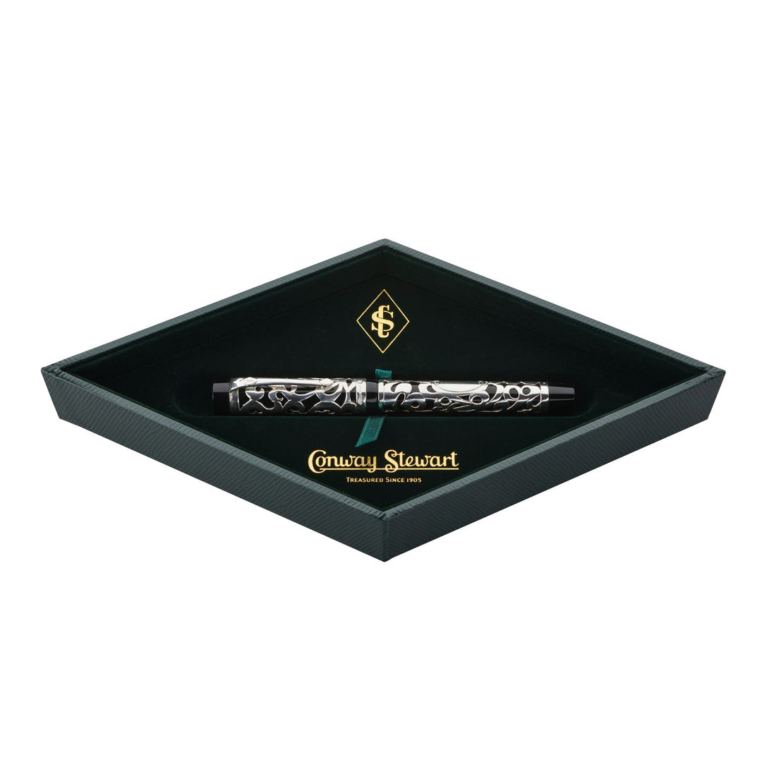 Conway Stewart Centenary by Henry Simpole - Rare Sterling Silver ...