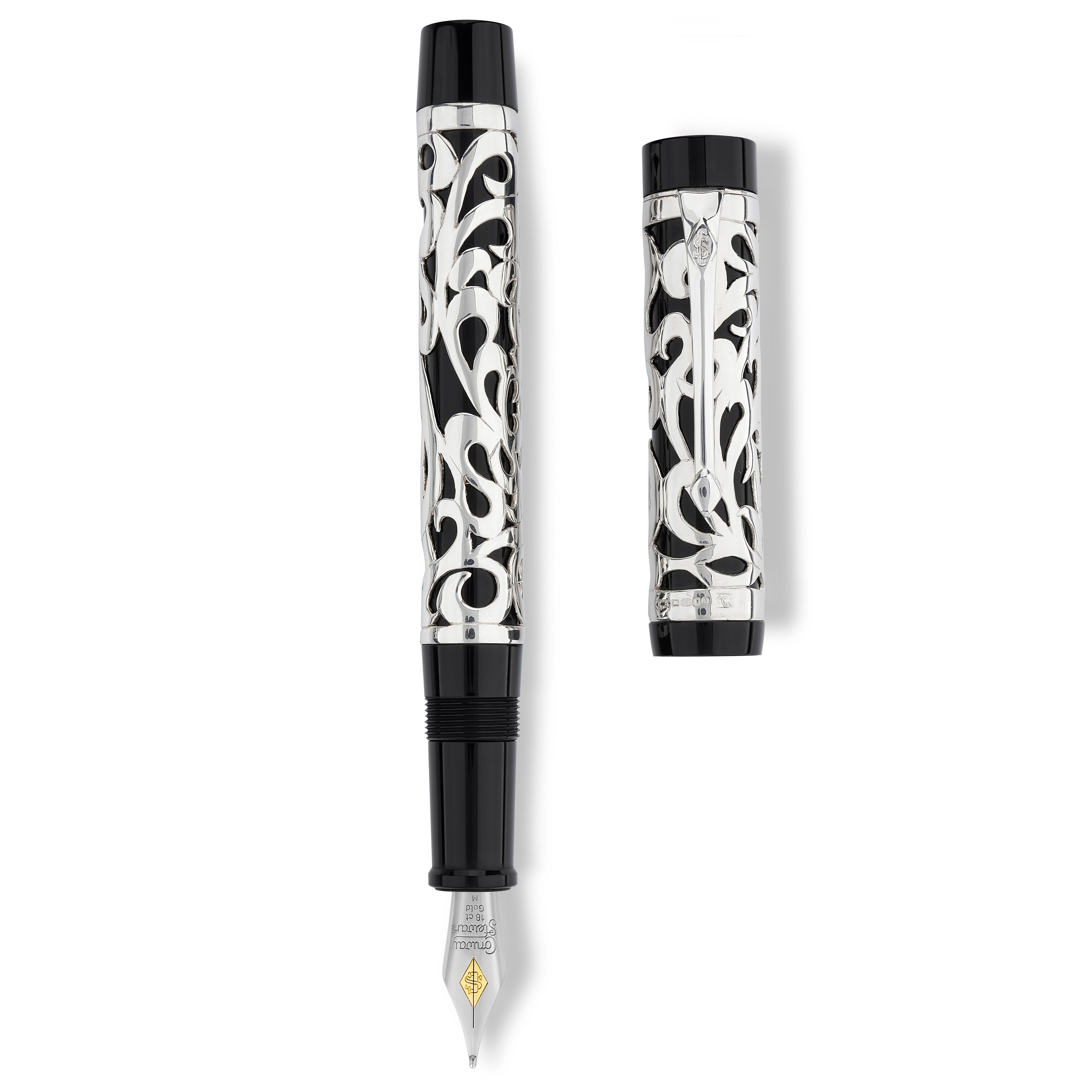 Conway Stewart Centenary by Henry Simpole - Rare Sterling Silver ...